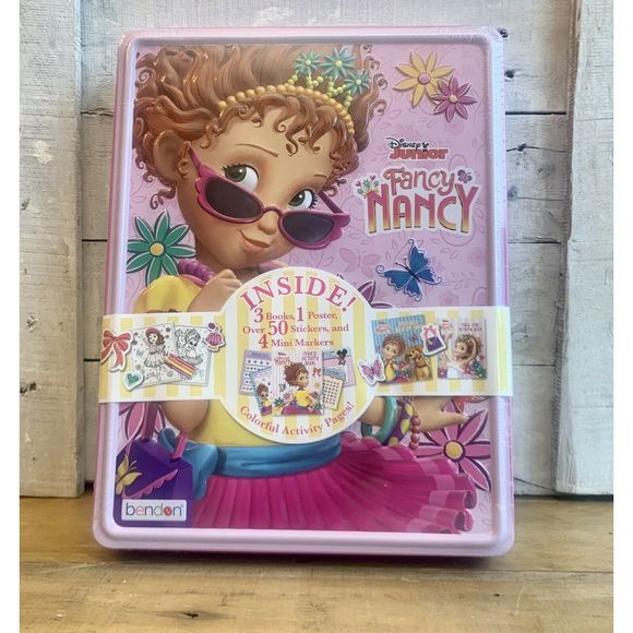 Disney | Other | Fancy Nancy Activity Kit In Collectible Tin New | Poshmark
